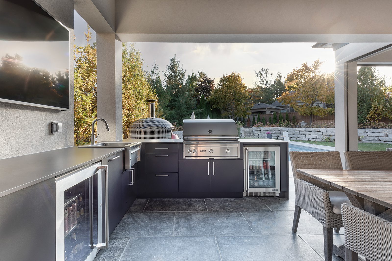 Outdoor Kitchen Layout Ideas for Every Yard Size – The Oak Blue Yard